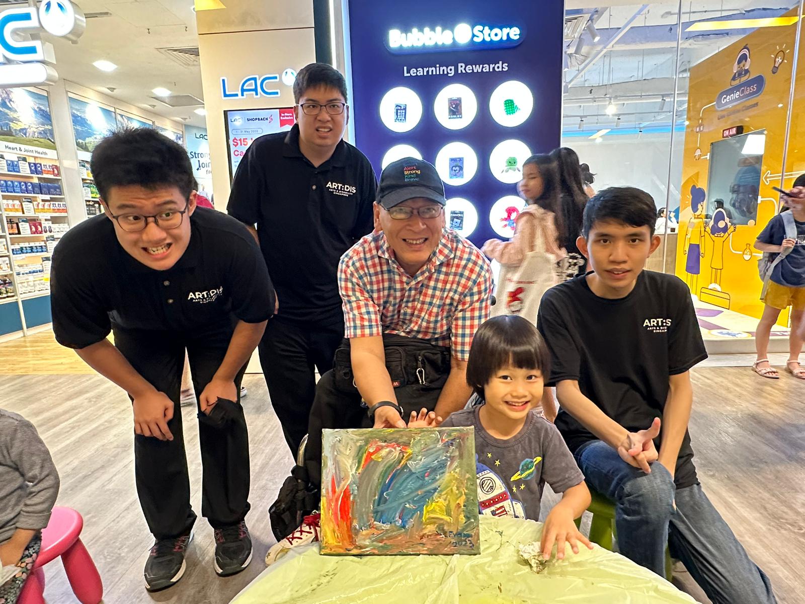 Art jamming workshops by ART:DIS at United Square - UOL Group Limited