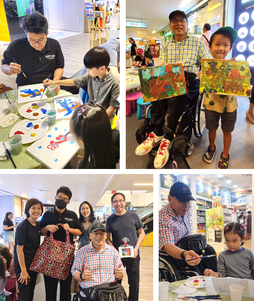 Art jamming workshops by ART:DIS at United Square - UOL Group Limited
