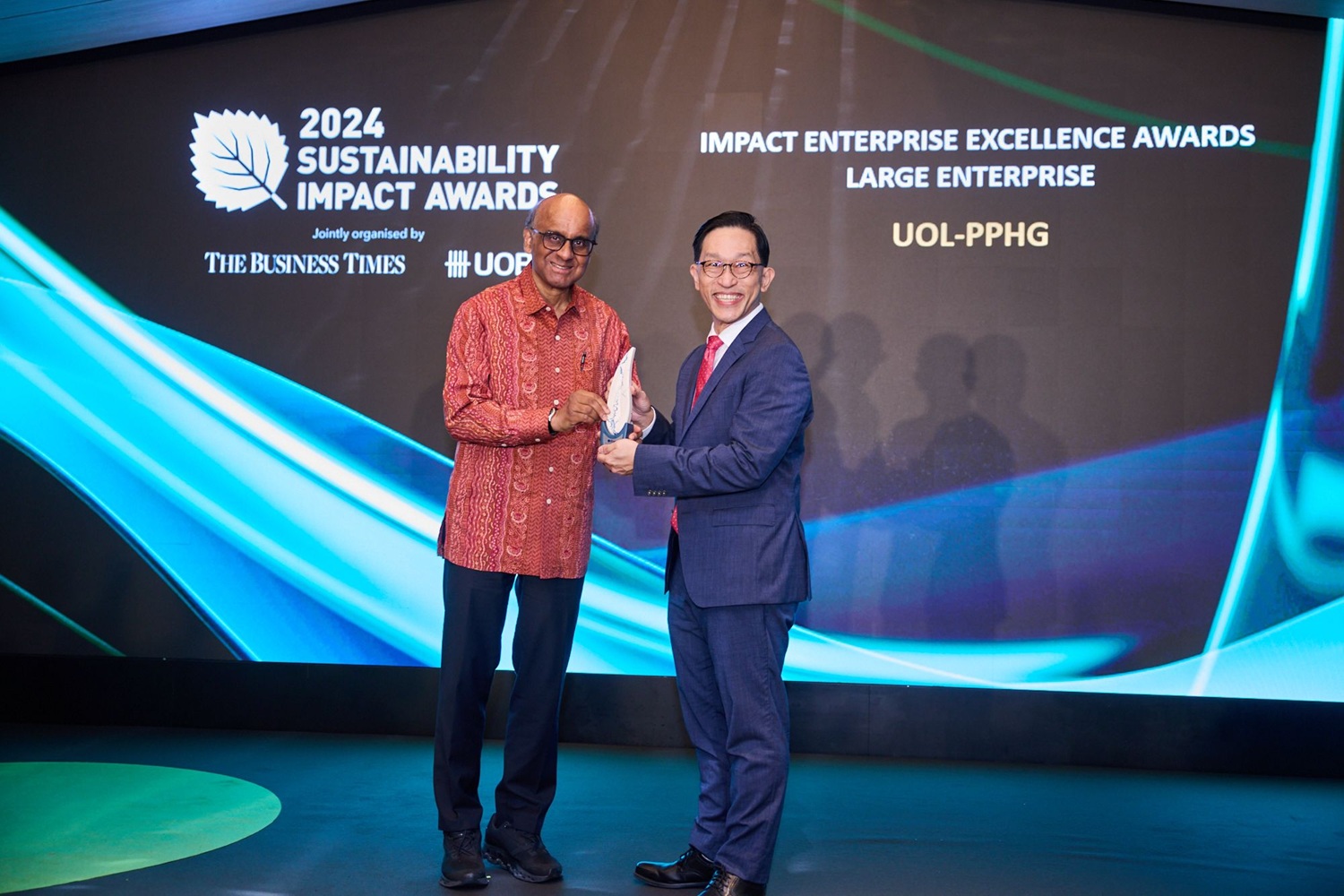 UOL and PPHG clinch first Sustainability Impact Award - UOL Group Limited